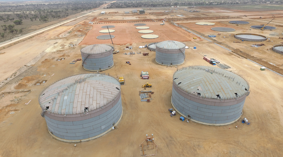 Angola: capacité de stockage de 102.000 mètres cubes de gaz butane ...